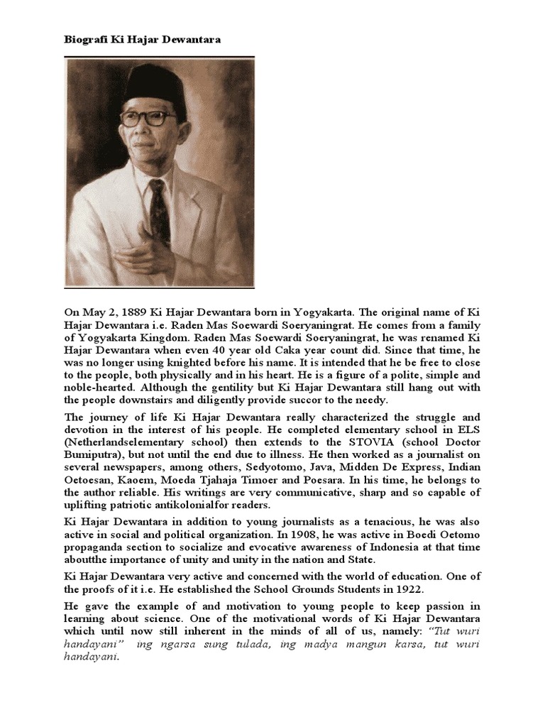 Profile of National Hero General Soedirman, Commander of the Indonesian ...