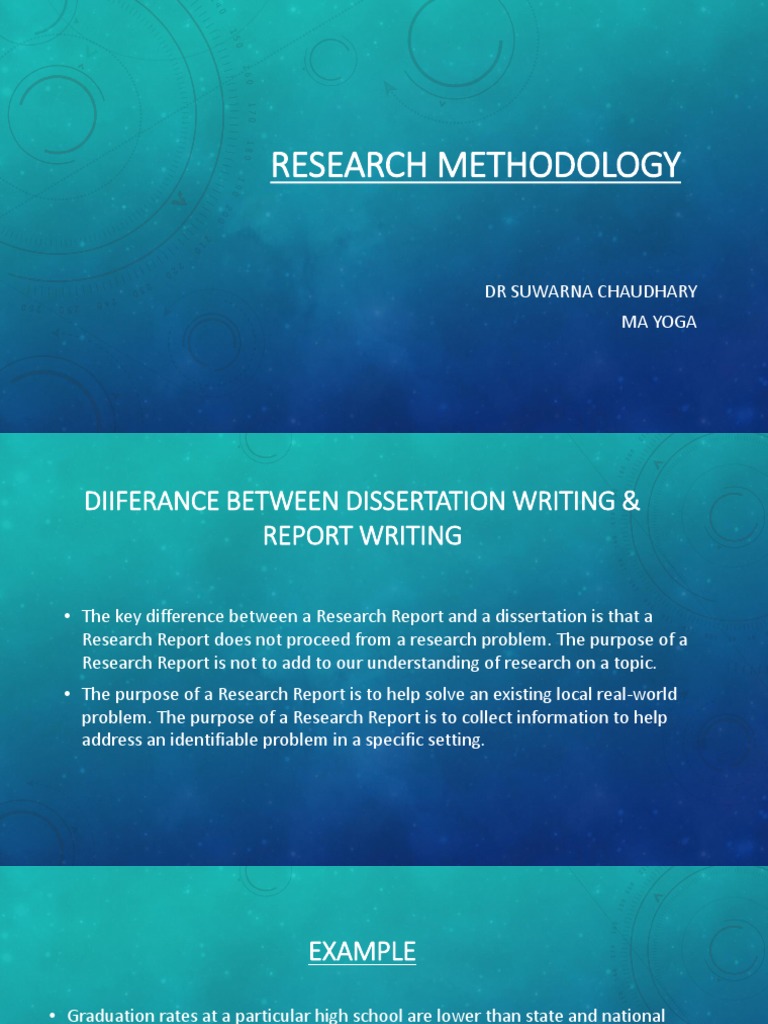Research Report Writing | PDF | Methodology | Statistics