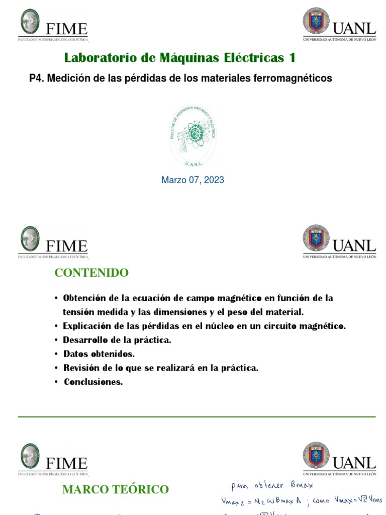 Práctica 4 Maquinas Electricas | PDF