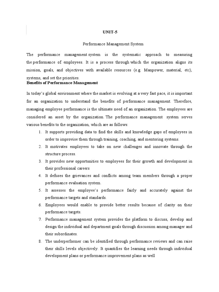 RCM-5 TH Unit | Download Free PDF | Performance Indicator | Incentive