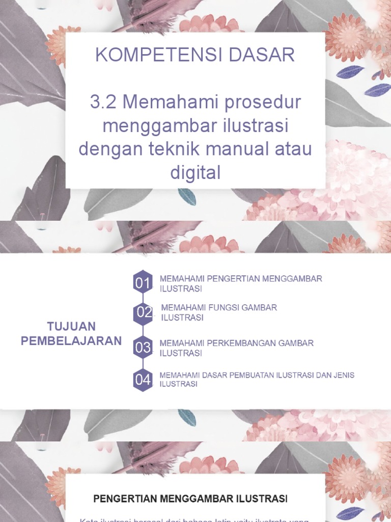 Memahami Prosedur Menggambar Ilustrasi | PDF