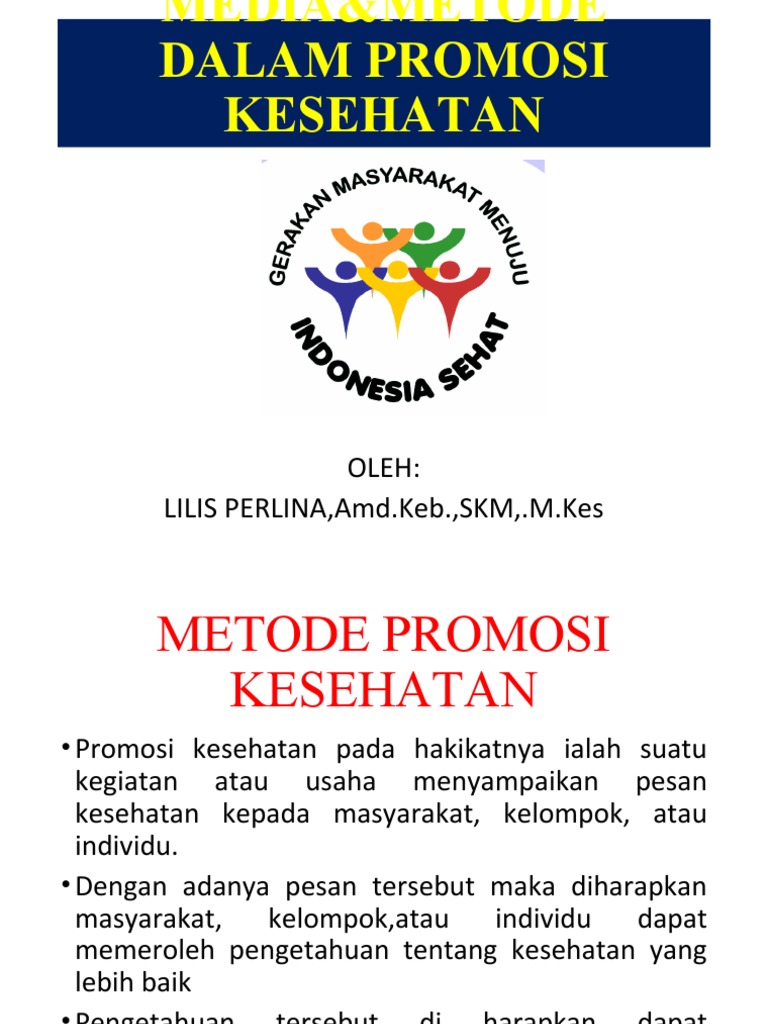 Media Promosi Kesehatan | PDF