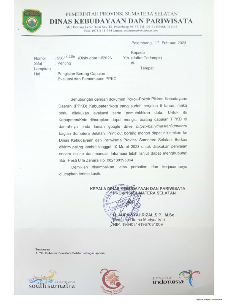 Pengisian Borang Capaian Evaluasi Dan Pemantauan PPKD | PDF