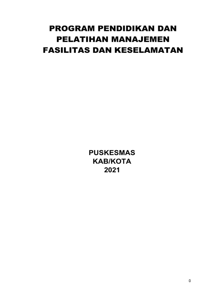 p1.4.8. Ep 1. Program-Diklat MFK | PDF