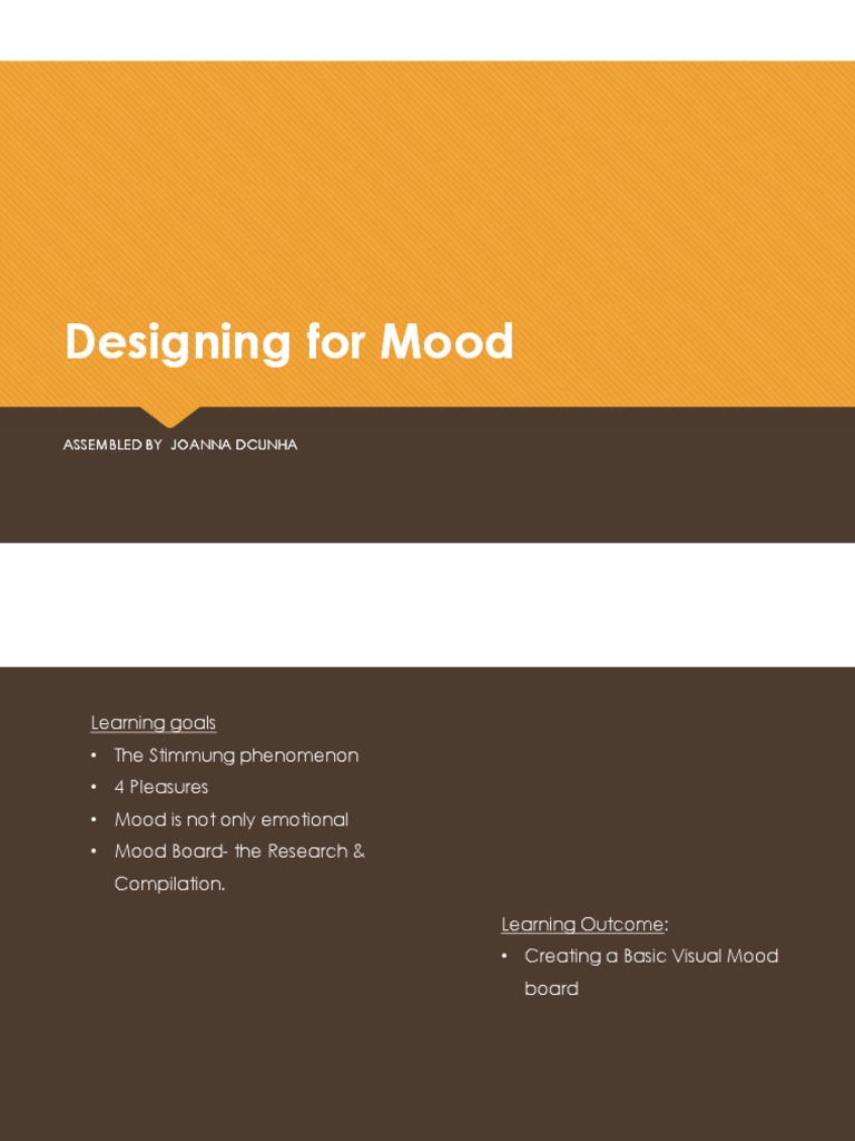 Designing for Mood: Guidance on Creating Effective Mood Boards Through ...