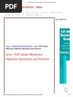 Graphic Design Solved MCQs (Set-3) | PDF | Composition (Visual Arts ...