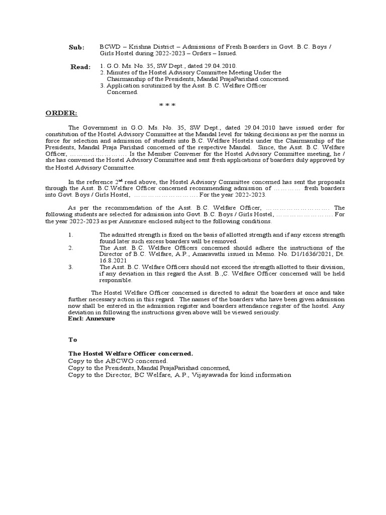 Admissions 2022-2023 | PDF | Government | Justice