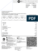Jio Fiber Bill Invoice Sample | PDF
