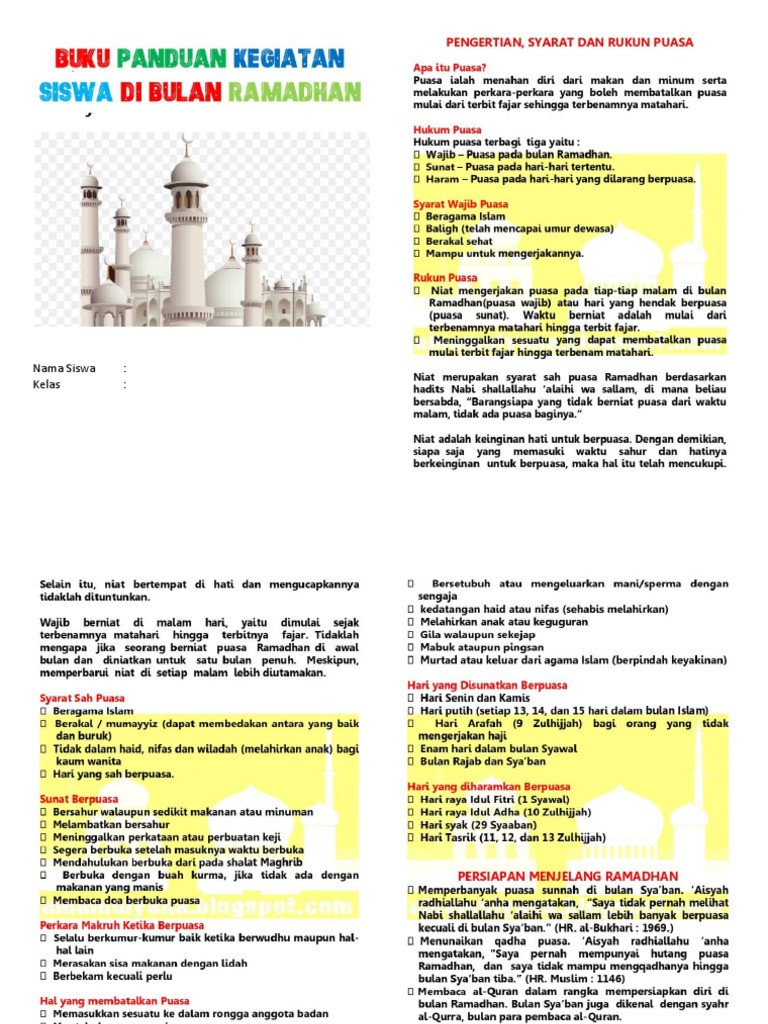 Buku Ramadhan | PDF