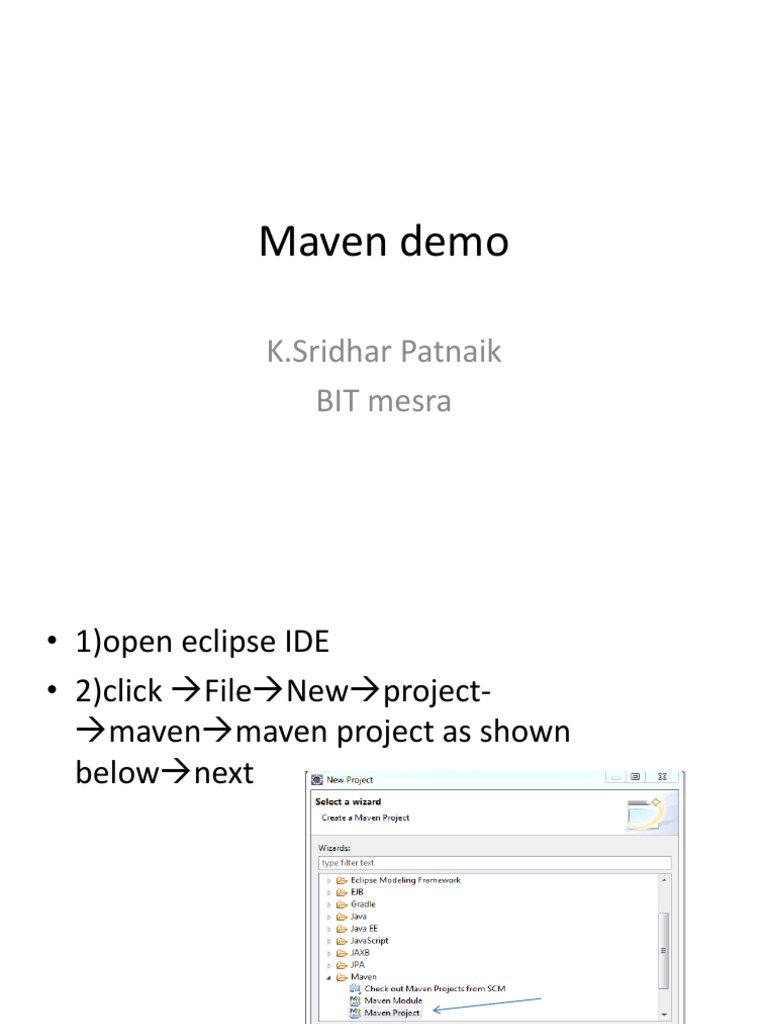 Maven Demo | PDF