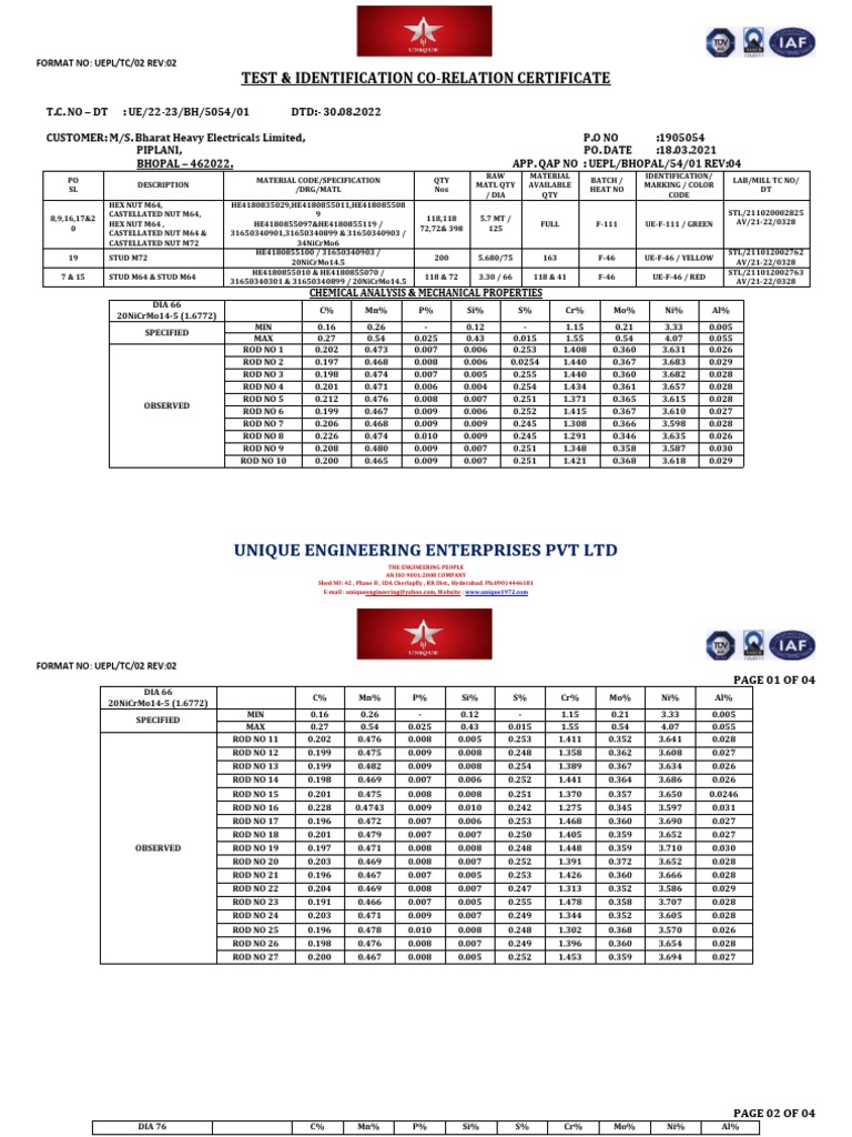 Identification Marking | PDF | Mechanical Engineering | Secondary ...