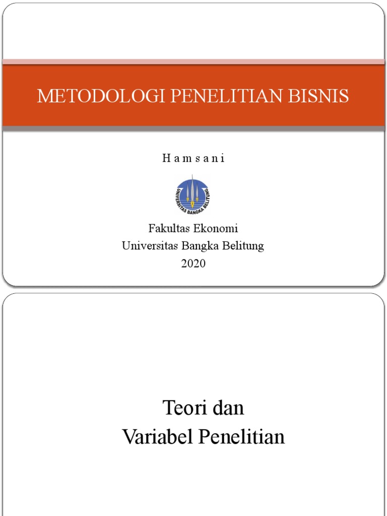Kerangka Teoritis | PDF