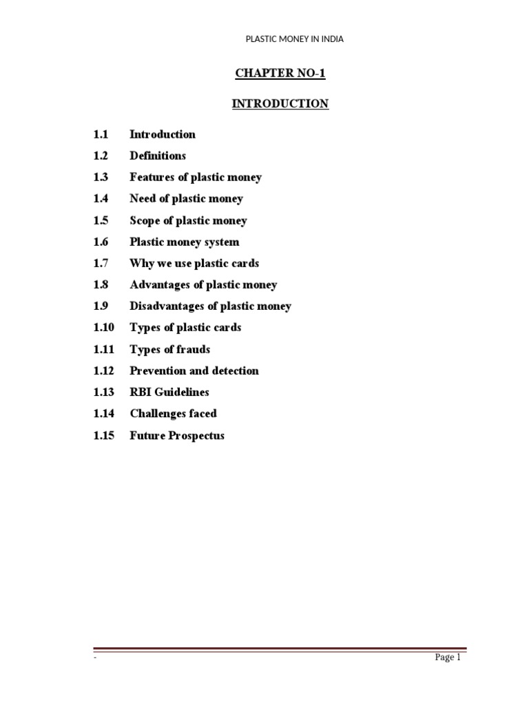 Understanding Plastic Money in India | PDF | Credit Card | Debit Card