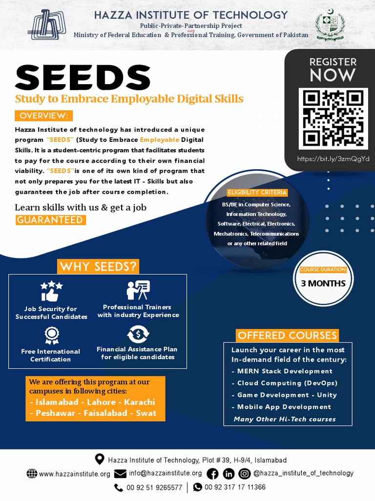 Seeds Flyer PDF | PDF | Information Technology | Computing