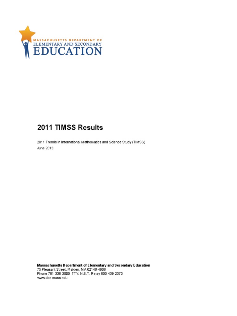TIMSS Questions 2011 | PDF | Science