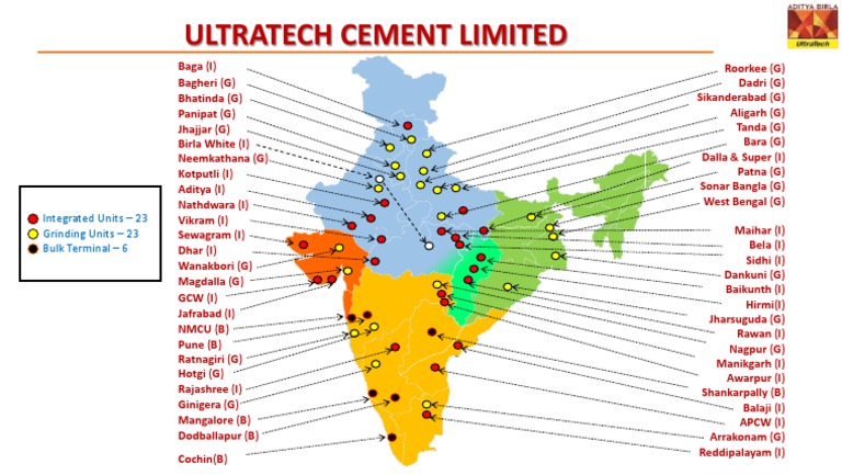UTCL India Map | PDF