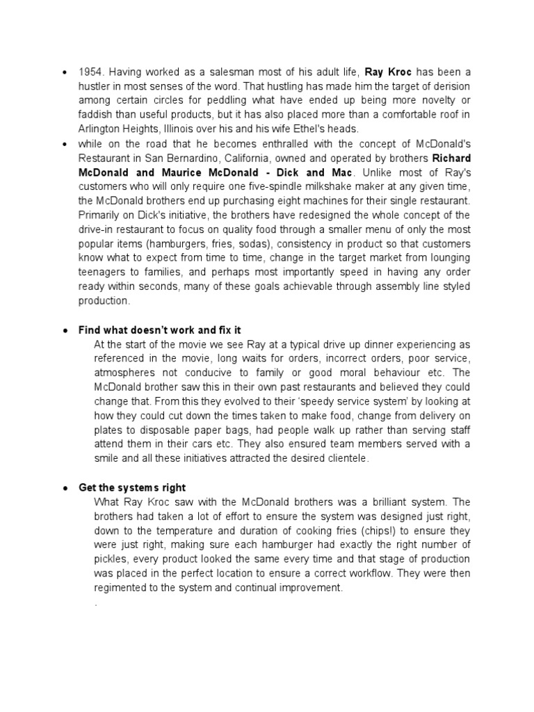 MCDO | PDF | Mc Donald's | Franchising