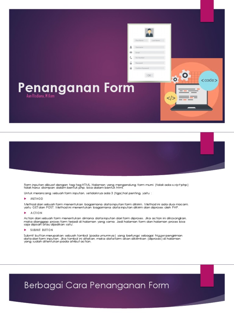 Penanganan Form PDF | PDF