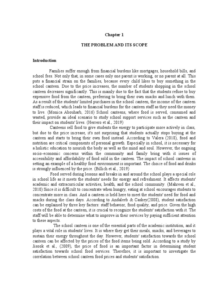 Chapters 1 3 Templates For Proposal 1 1 | PDF | Customer Satisfaction ...