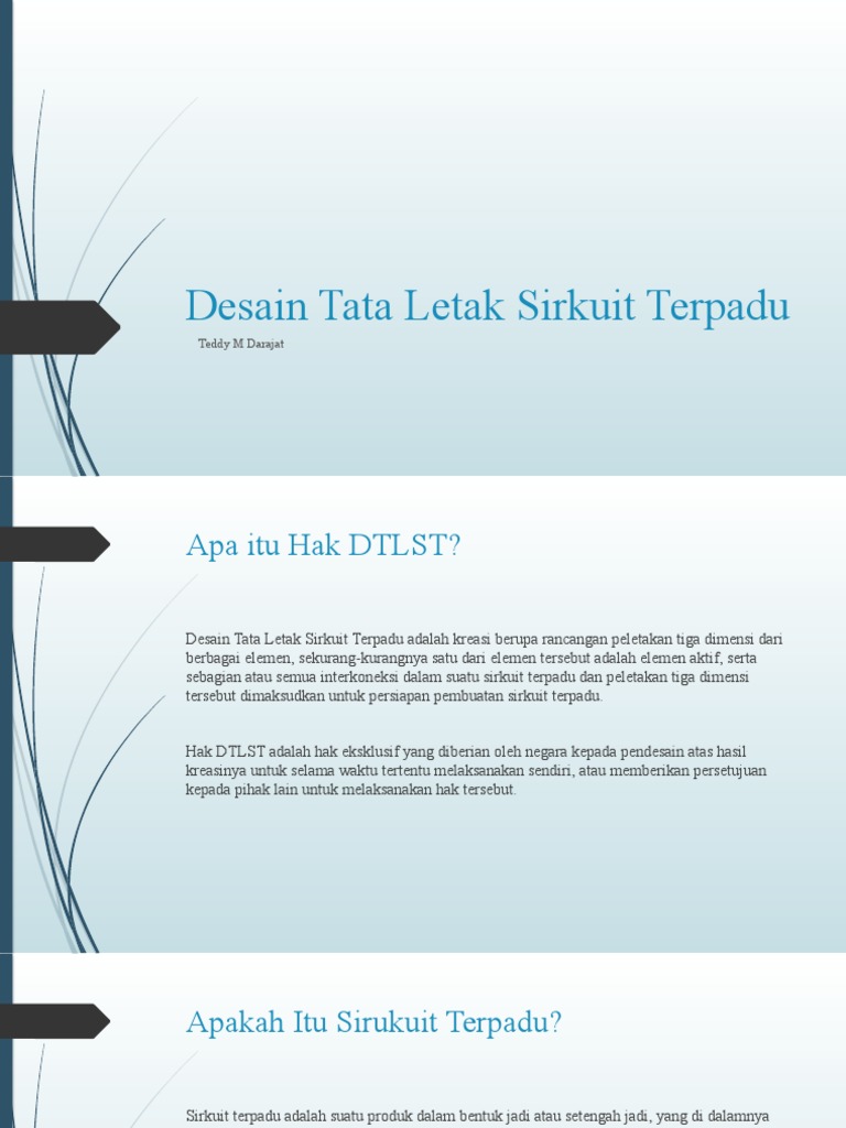 Slide PRD101 8 Desain Tata Letak Sirkuit Terpadu | PDF