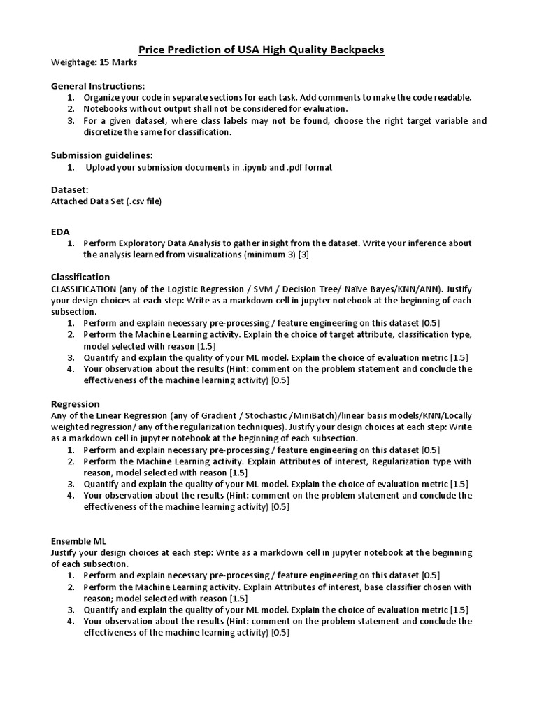 ML - Project | PDF | Machine Learning | Statistical Classification ML - Project | PDF | Machine Learning | Statistical Classification
