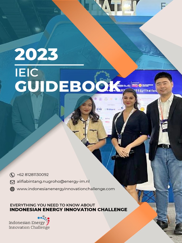 Guidebook IEIC 2023 | PDF | Startup Company | Small Business & Entrepreneurs