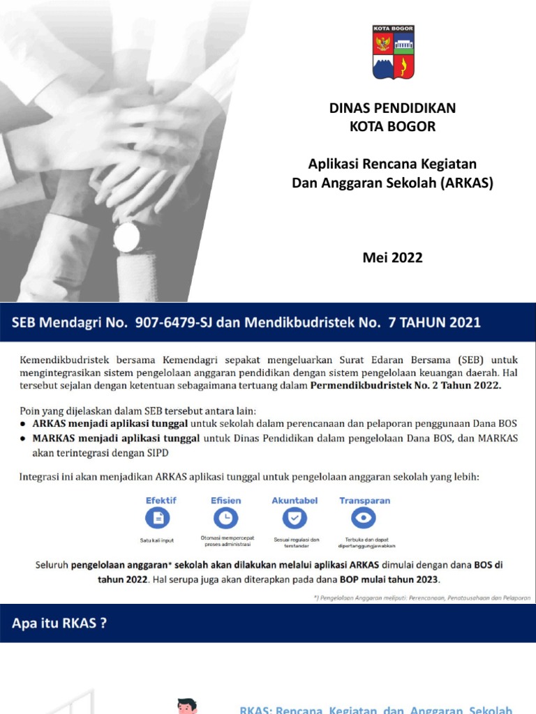 Arkas Disdik Kota Bogor | PDF