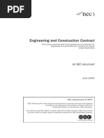 NEC3 ECC Contract Options Guide | PDF | Employment | Option (Finance)
