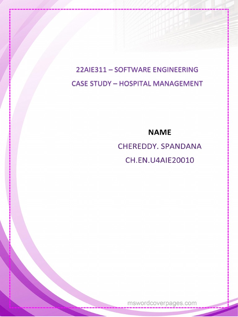 CH - EN.U4AIE20010 SE Case Study | Download Free PDF | Scrum (Software Development) | Software ...
