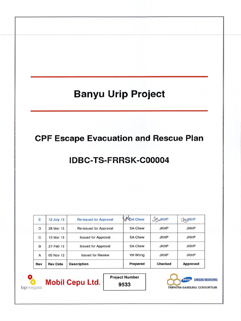 EERA Sample | PDF | Emergency Evacuation | Occupational Safety And Health