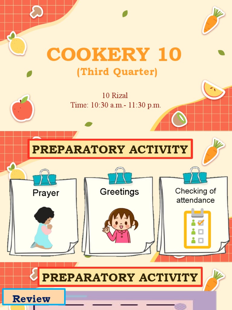Cookery 10 Observation 23 | Download Free PDF | Cognition | Learning
