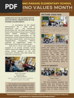 Narrative Report - Filipino Values MOnth 2024 | PDF