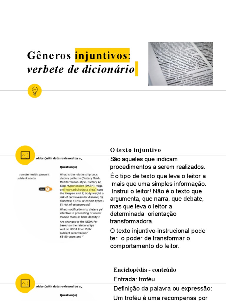 Verbete Pdf Enciclopédias Dicionário