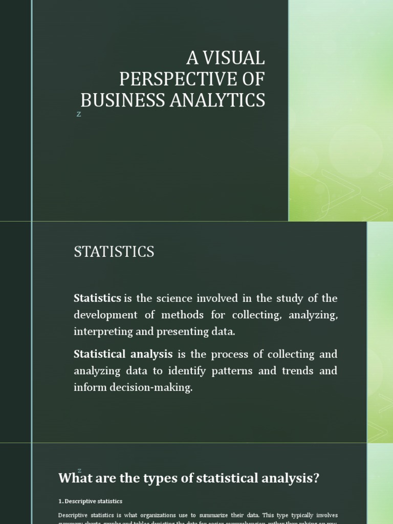 Bana1 Visualization | PDF | Statistics | Data Analysis Bana1 Visualization | PDF | Statistics | Data Analysis