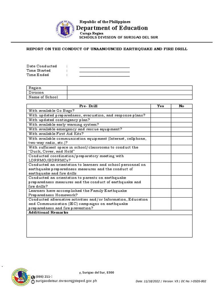 Drill Template | PDF