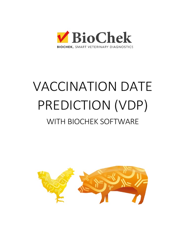 BioChek Vaccination Date Prediction Manual 2010 PDF | PDF | Vaccines | Prediction