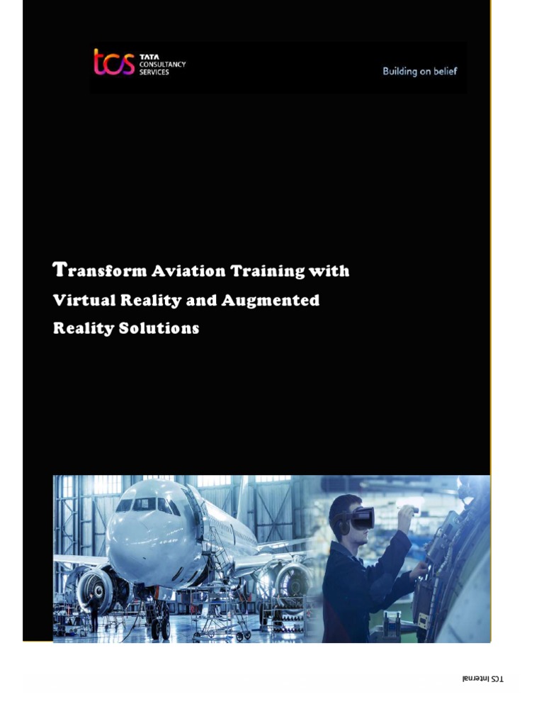 Aviation Training With Virtual Reality and Argument Reality | PDF ...
