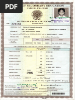 10th Class Marksheet | PDF