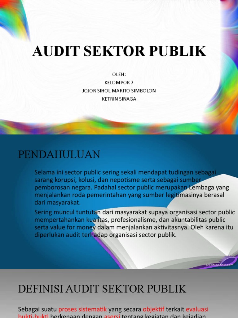 Audit Sektor Publik - Kelompok 7 | PDF
