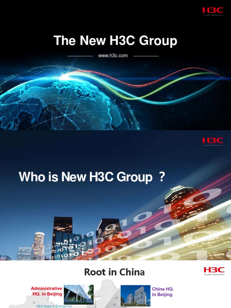 H3C Product Introduction - HW&Service | PDF | Internet Of Things | Cloud Computing