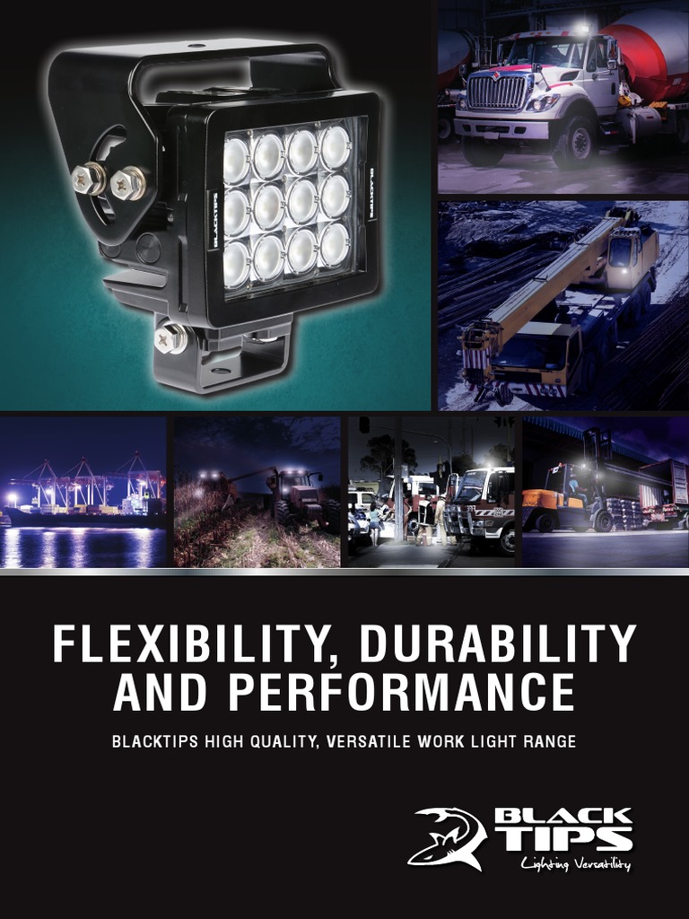 VisionX Blacktip Series PDF | PDF | Light Emitting Diode | Light