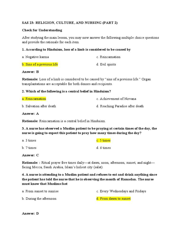 Sas 23 | PDF | Ramadan