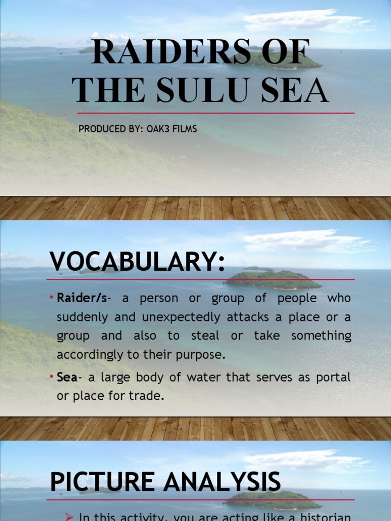 Raiders of The Sulu Sea: Produced By: Oak3 Films | PDF | Piracy