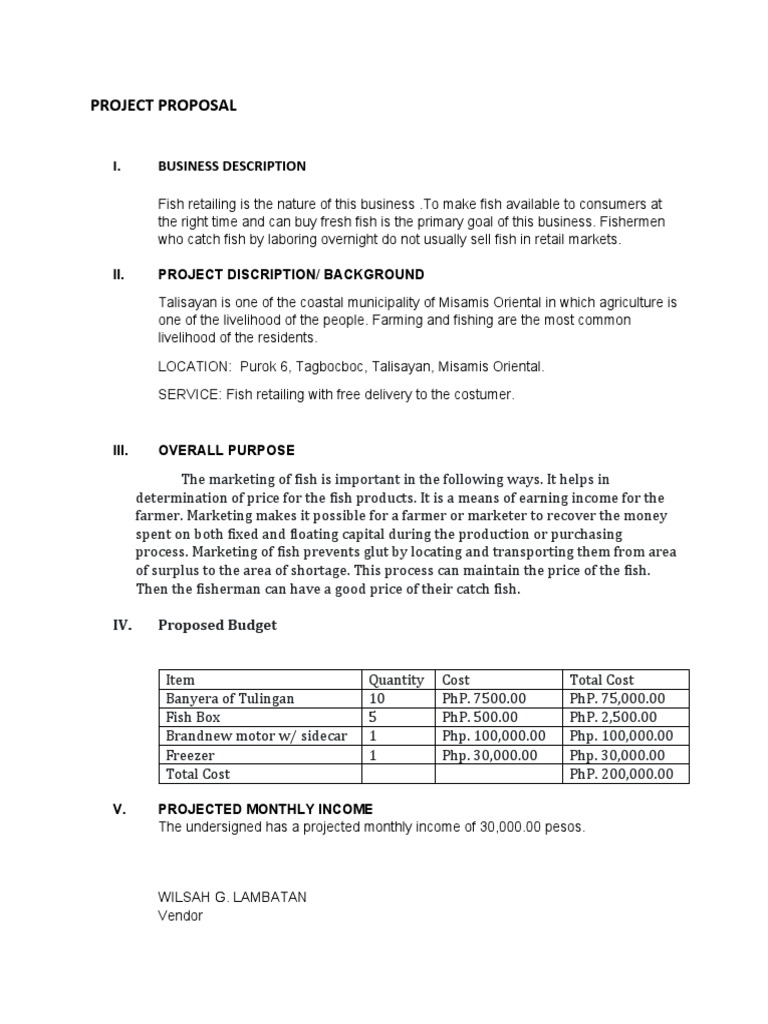 Project Proposal | PDF | Prices | Marketing