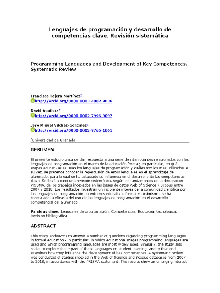 Porque Es Importante El Lenguajes de Programación y Desarrollo de ...
