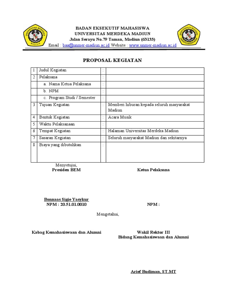 Proposal Festival Bem 2023 | PDF