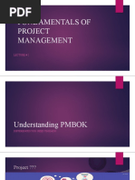 Main Changes in The PMBOK 8th Edition | PDF | Project Management ...
