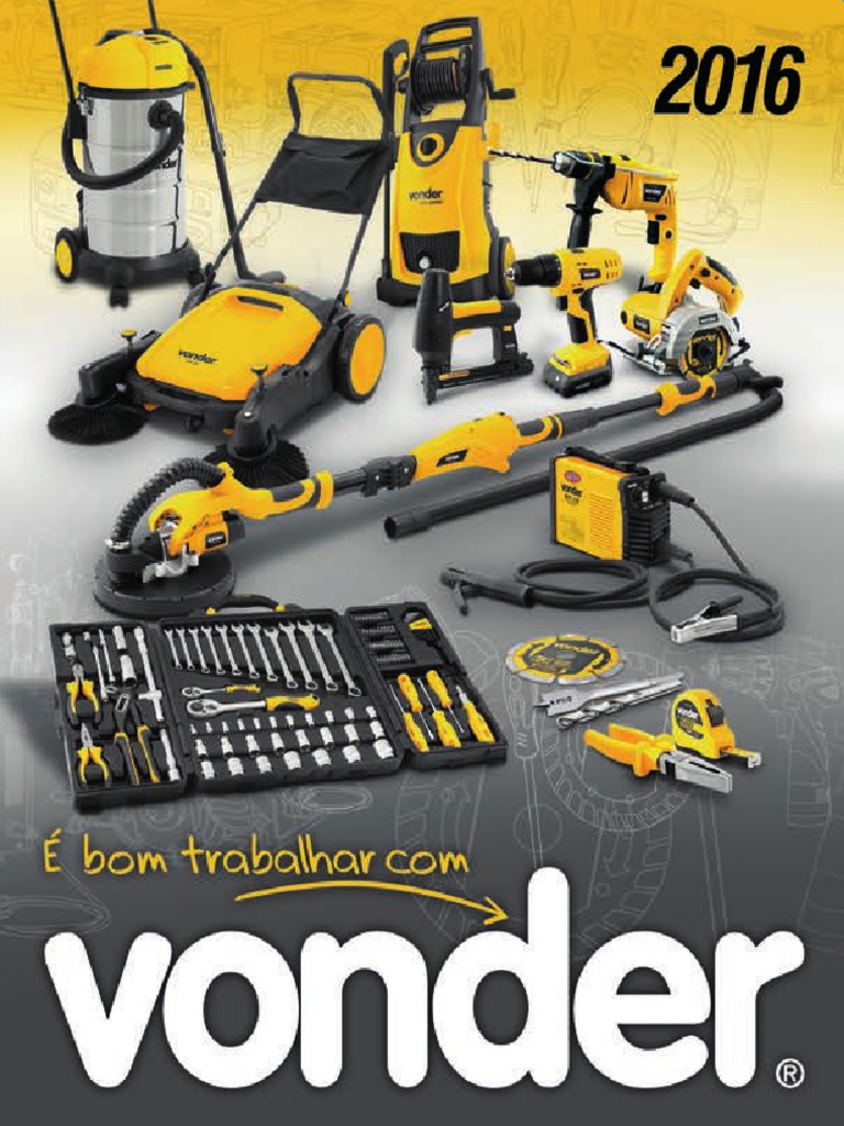 Catálogo VONDER 2016 | PDF | Setor secundário da economia | Ferramentas