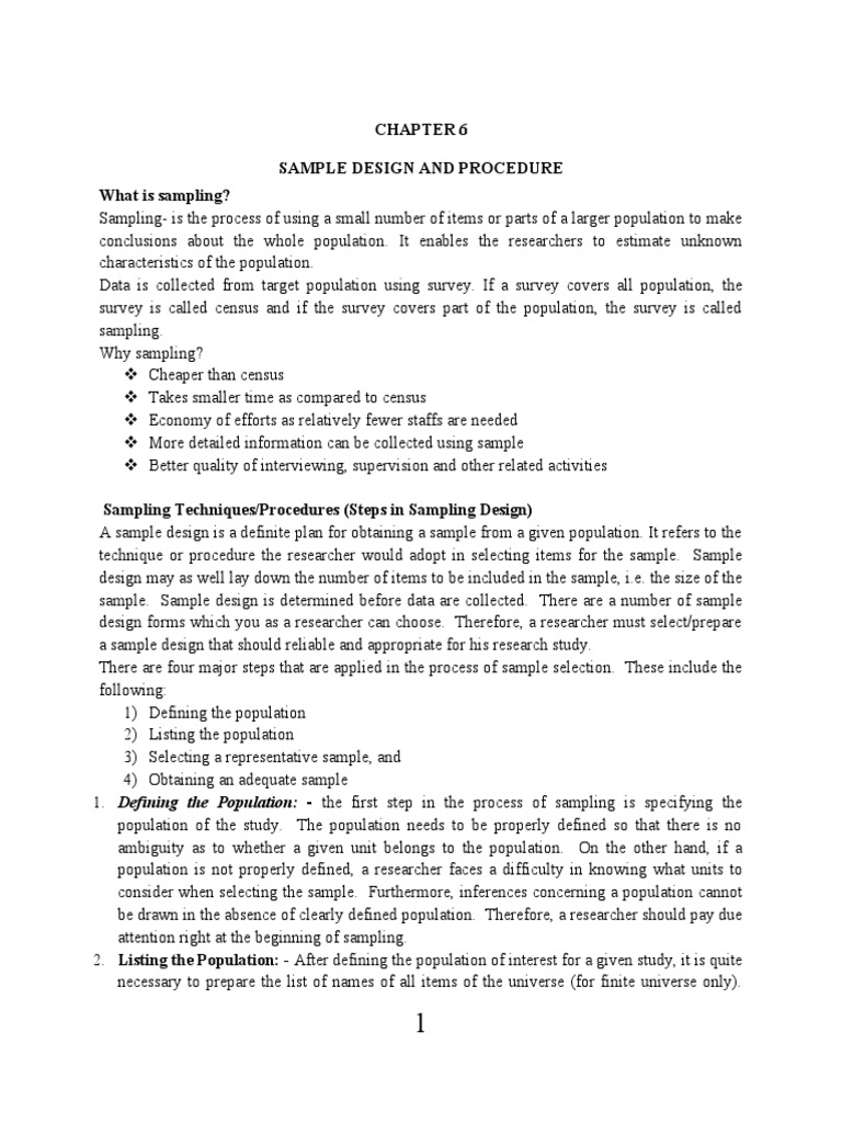 Chapter 6 Sampling Download Free Pdf Sampling Statistics Survey