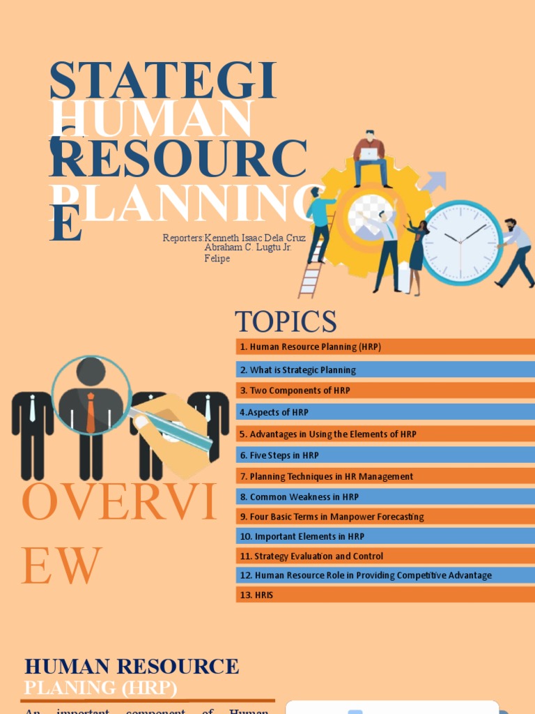HRM Strategic Planning | PDF | Human Resources | Forecasting